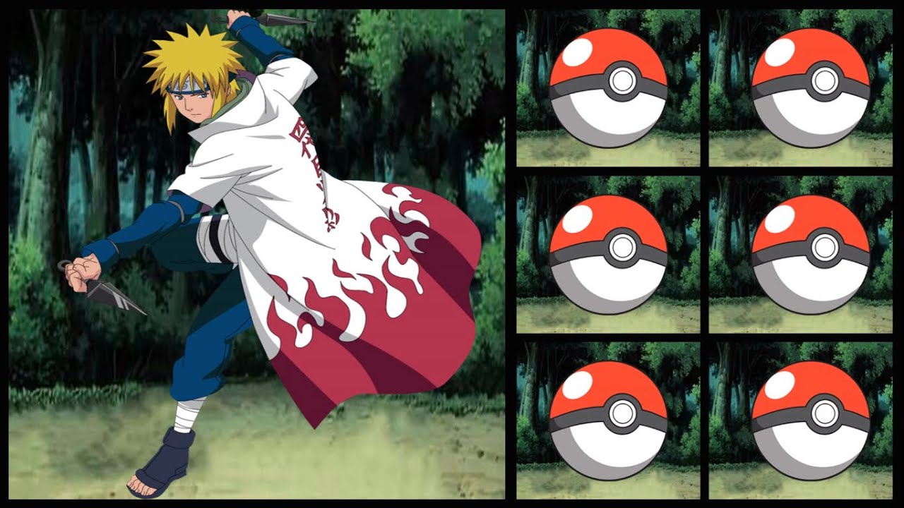 Equipo pokemon de Minato - #pokemon #naruto - YouTube