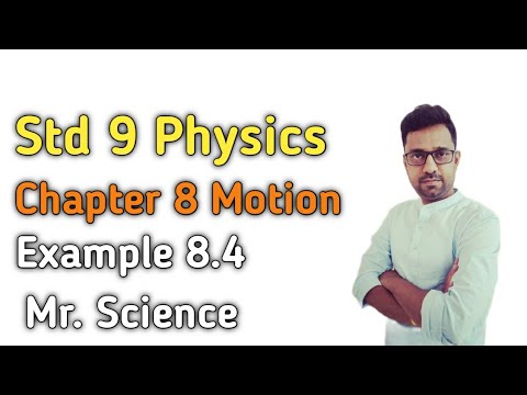 Class 9 Science @Physics Chapter 8 Motion. Example 8.4 @Vijay4352 # ...
