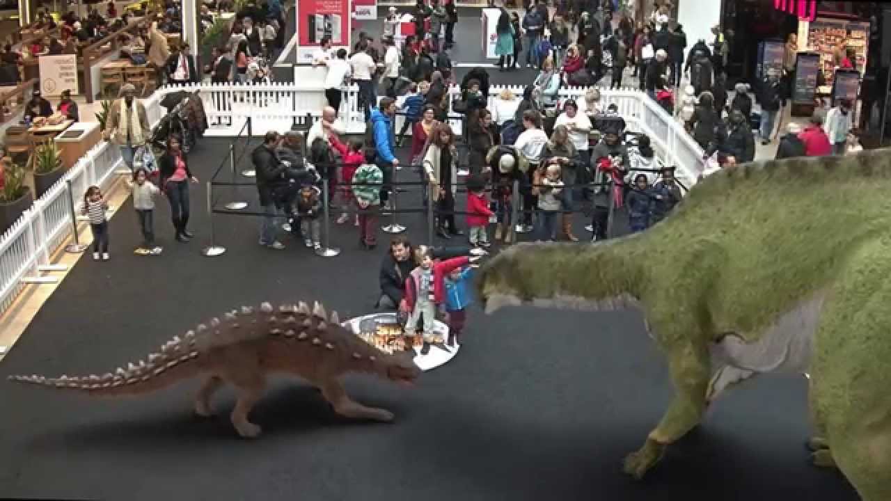 Back to the Jurassic Augmented Reality dinosaur experience by INDE ...