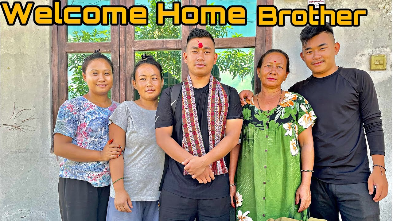 Welcome Home Brother ️ / Poon Couple - YouTube