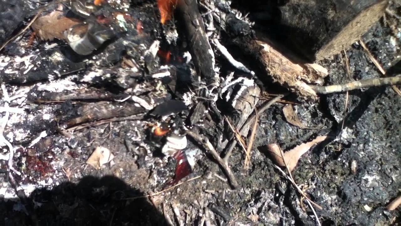 Burning Stuff 7: Plastic Junk - YouTube