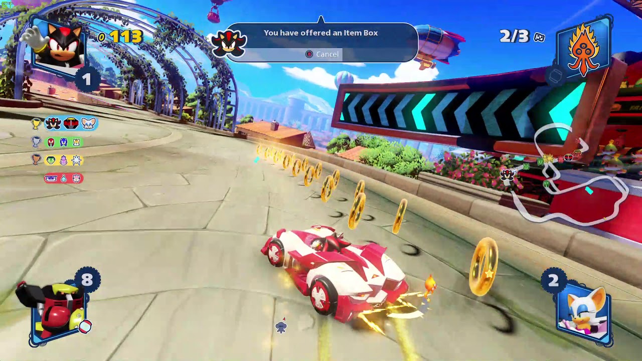 Team Sonic Racing: Silver Team Ultimate Theme Glitch - YouTube