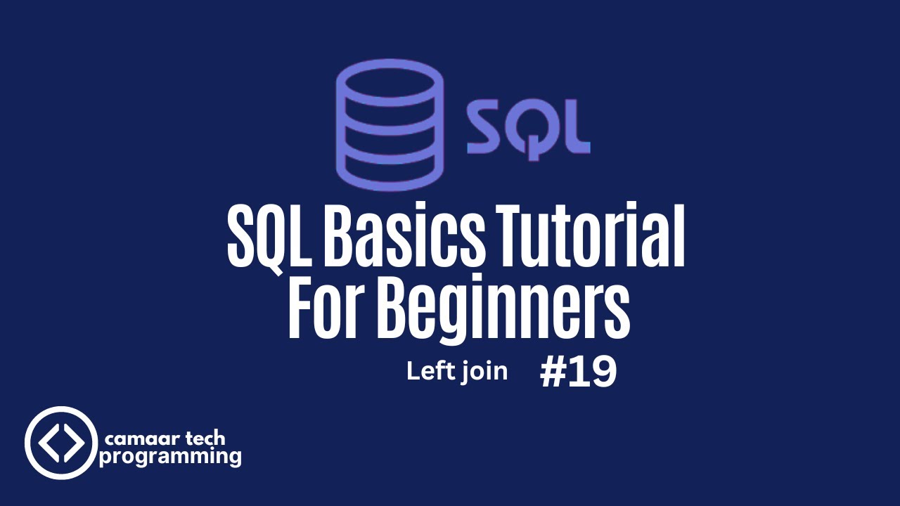 SQL SEVER| left join | #19 AF-Somali - YouTube