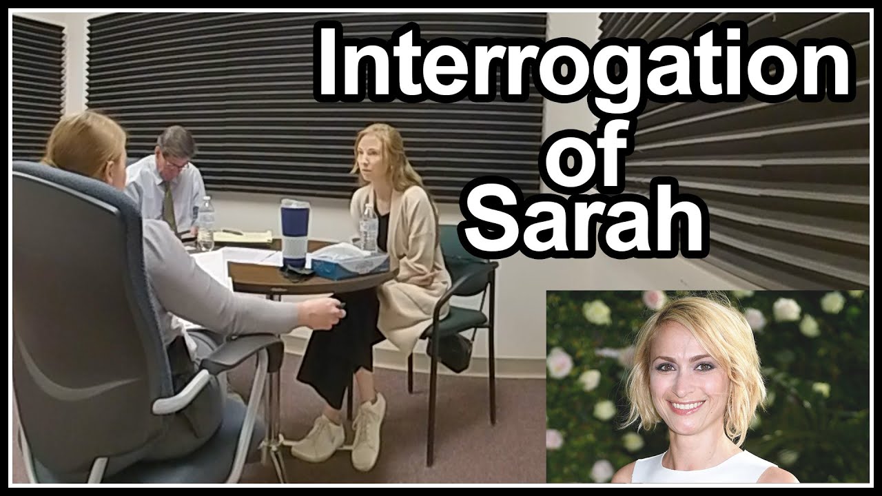 REVEALING Prop Master Interrogation - Sarah Zachary Police Interview in ...