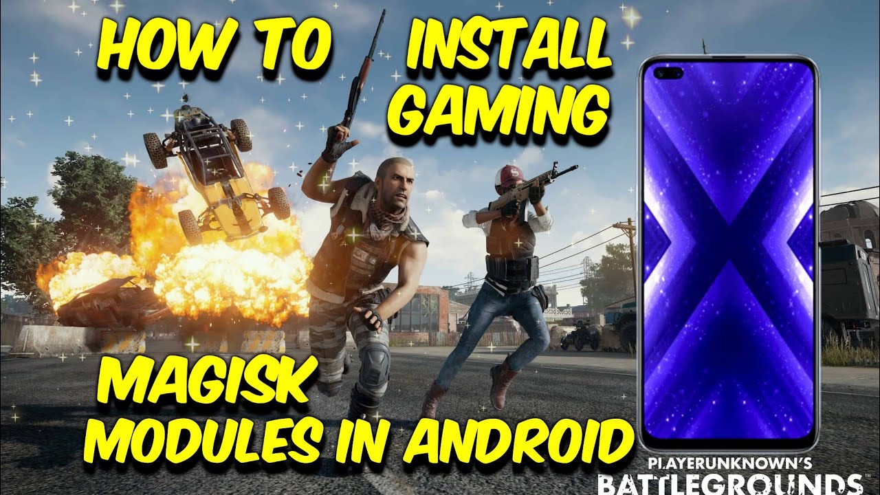 How to Install Gaming Magisk Modules in Android | Ft. Realme X3 with ...