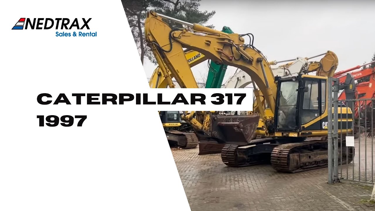 Caterpillar 317 1997 - YouTube
