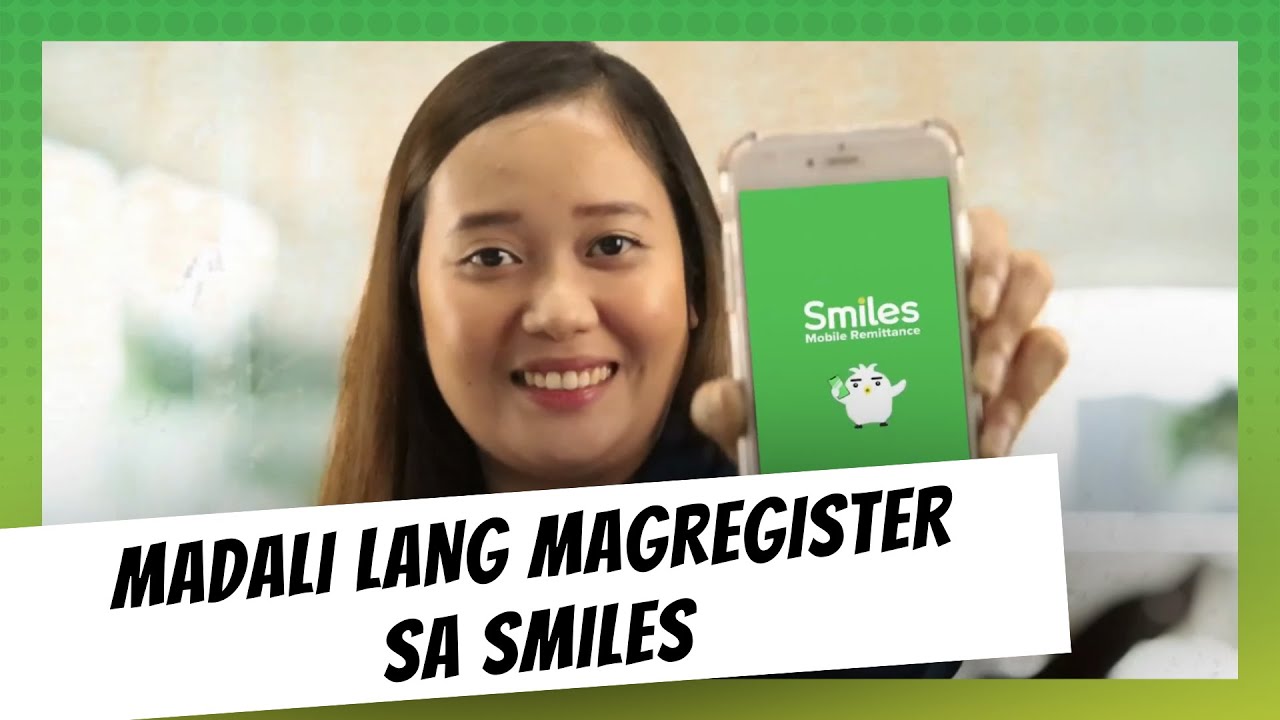 Madali lang mag register sa Smiles - YouTube