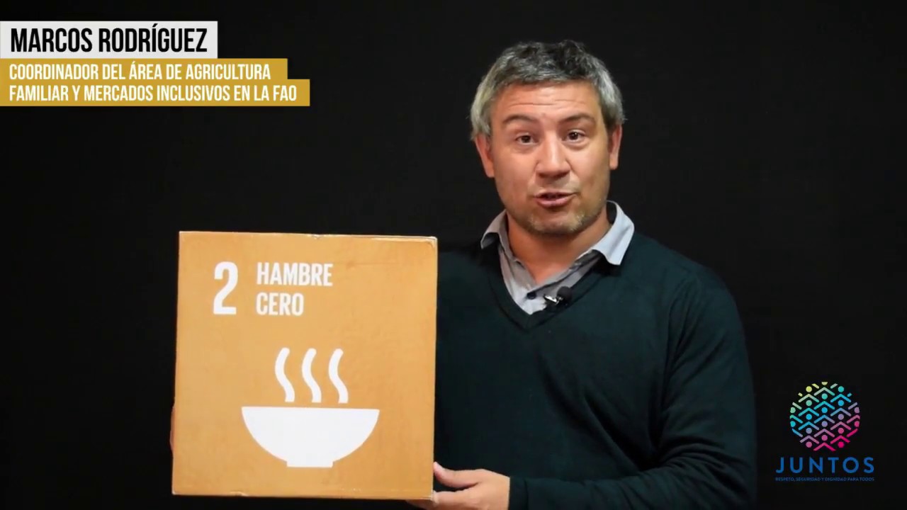 Marcos Rodríguez de la FAO se compromete con el ODS 2 - YouTube