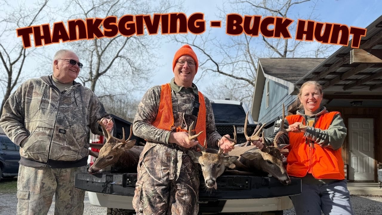 4 Bucks Down on Thanksgiving Day Weekend Deer Hunt - Plus How Deer Are ...