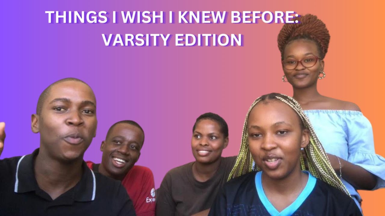 THINGS I WISH I KNEW BEFORE I STARTED VARSITY | SCHOOL MATE EDITION ...