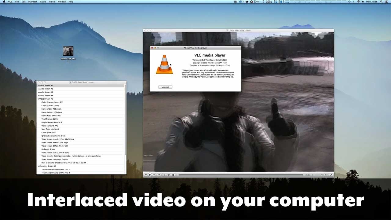 Watching Interlaced video on your computer - YouTube