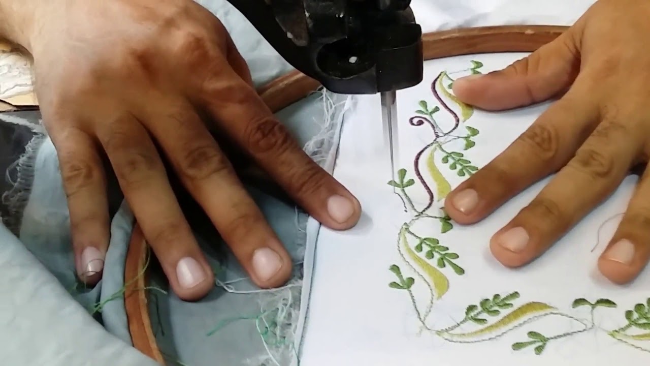 machine embroidery Decorative border line embroidery Bail design for ...