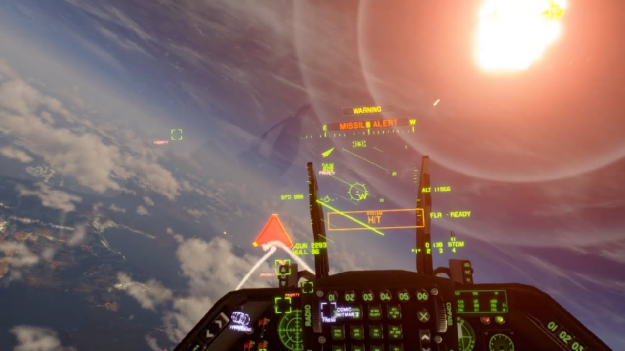 VR Air Combat - Project Wingman Mission 4 VR gameplay - YouTube