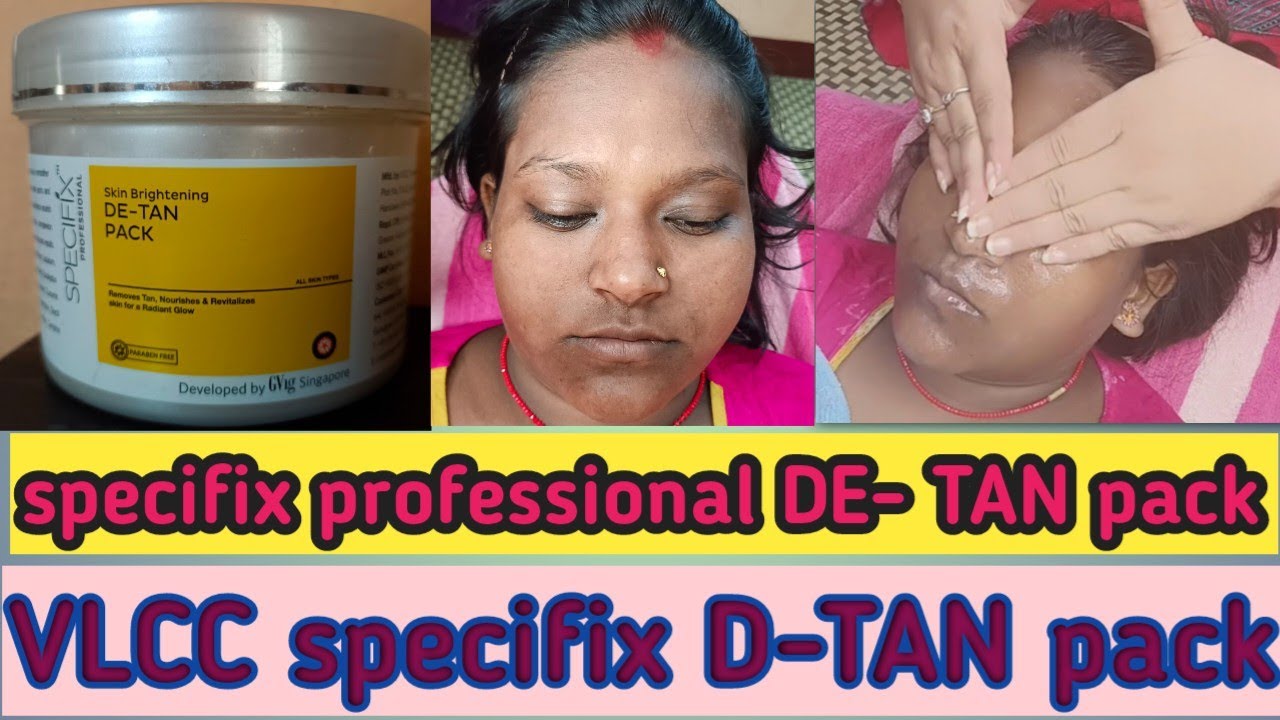 |How To Use Specifix DE- TAN Pack Step By Step || Specific DE-TAN Pack ...