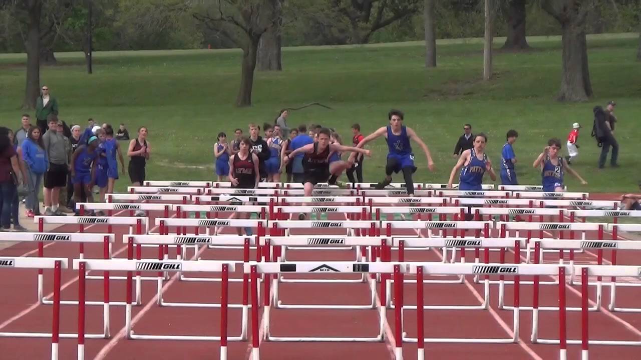75m Hurdles (4-21-16) - YouTube
