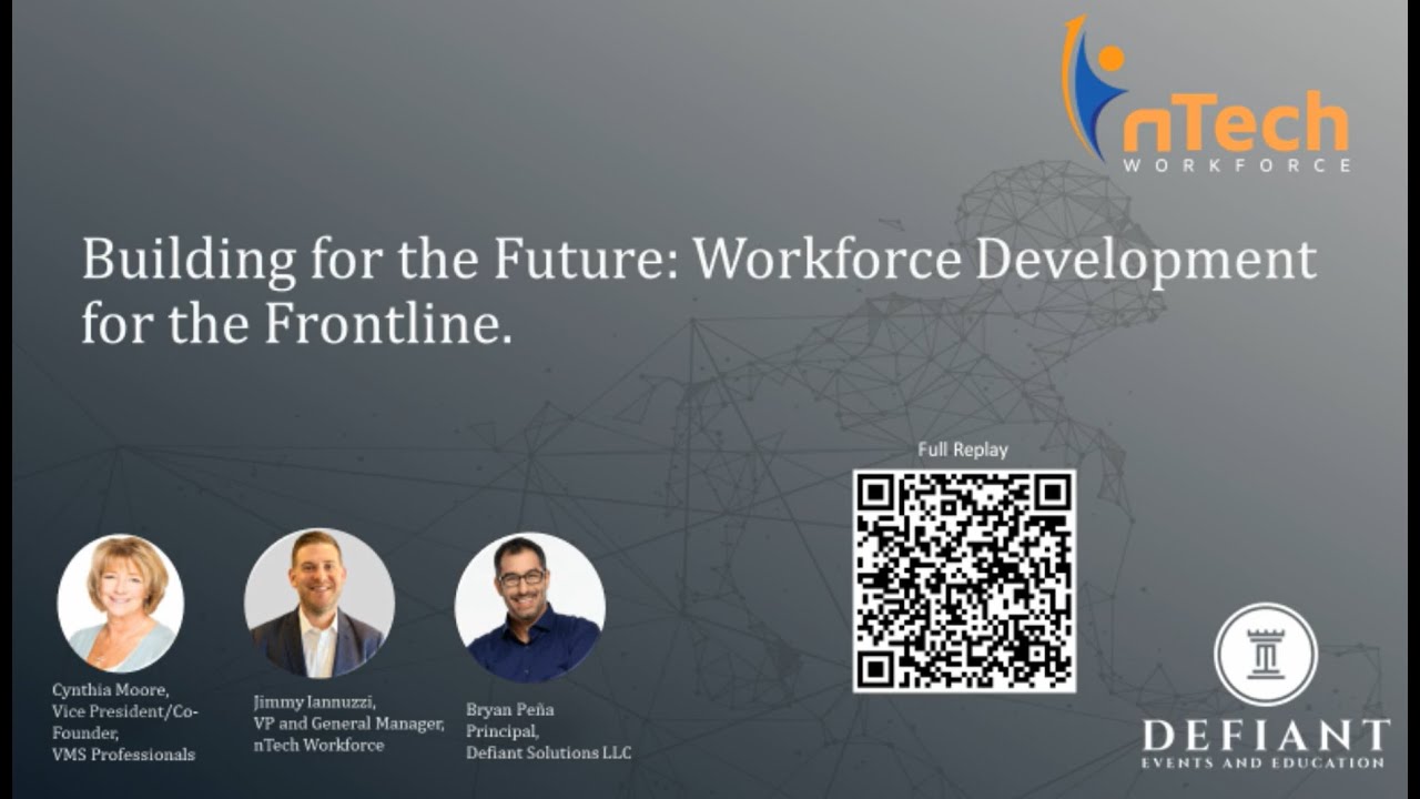 Building for the Future: Workforce Development for the Frontline - YouTube