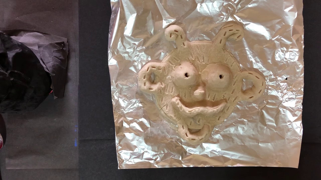 Step 1 Making a Salt Dough Alien - YouTube