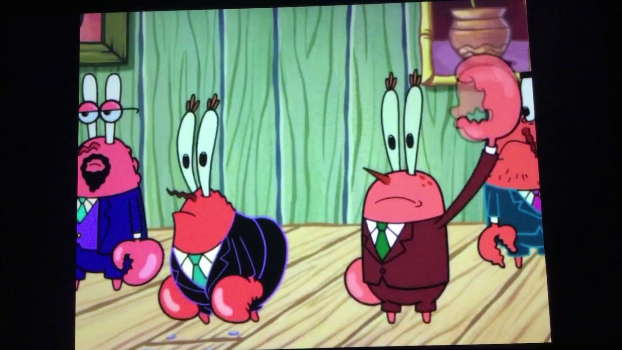 SpongeBob - Cheapskate hand shake - YouTube