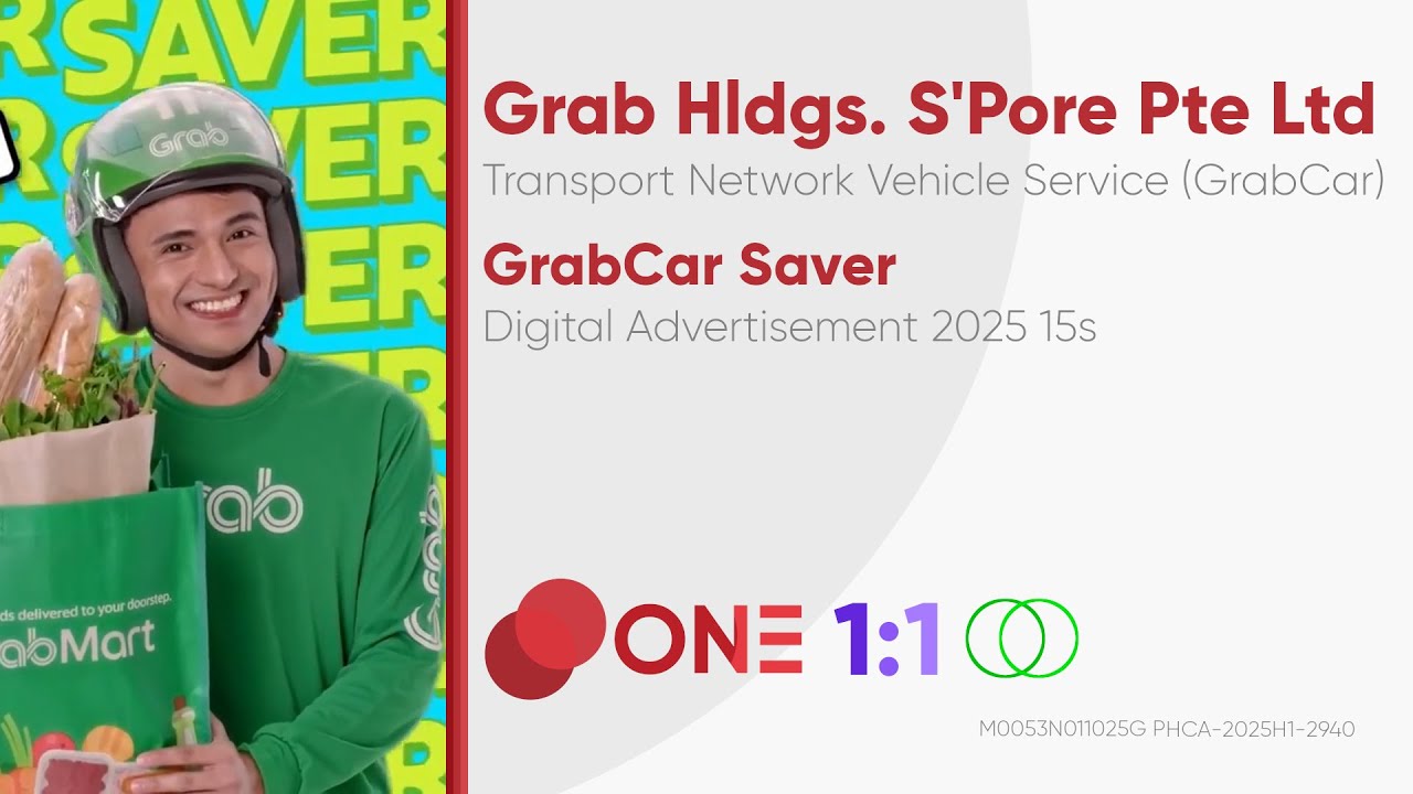 GrabCar Saver Digital Ad 2025 15s (Philippines) [1:1/ST] - YouTube