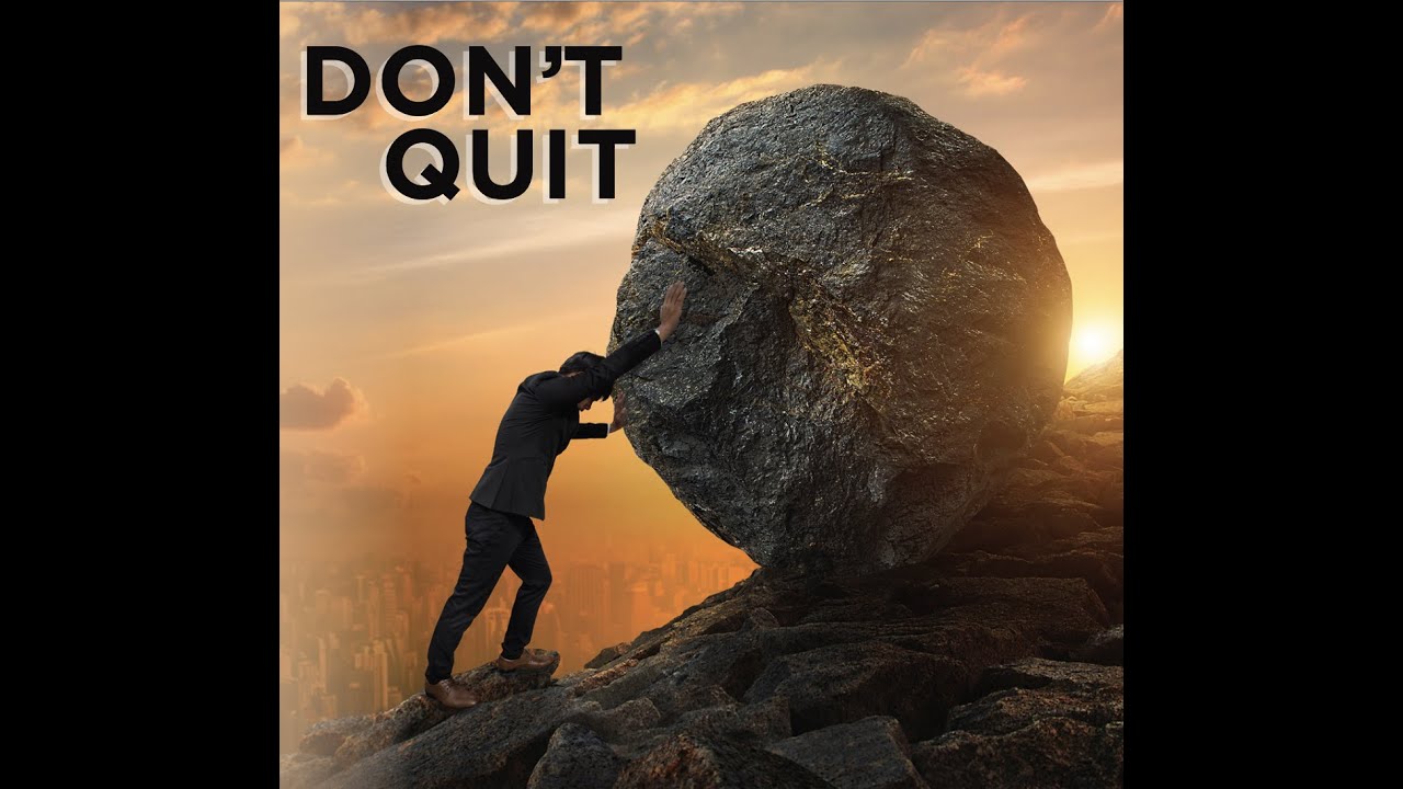 Don’t Quit by Edgar A. Guest | Motivational Poem - YouTube