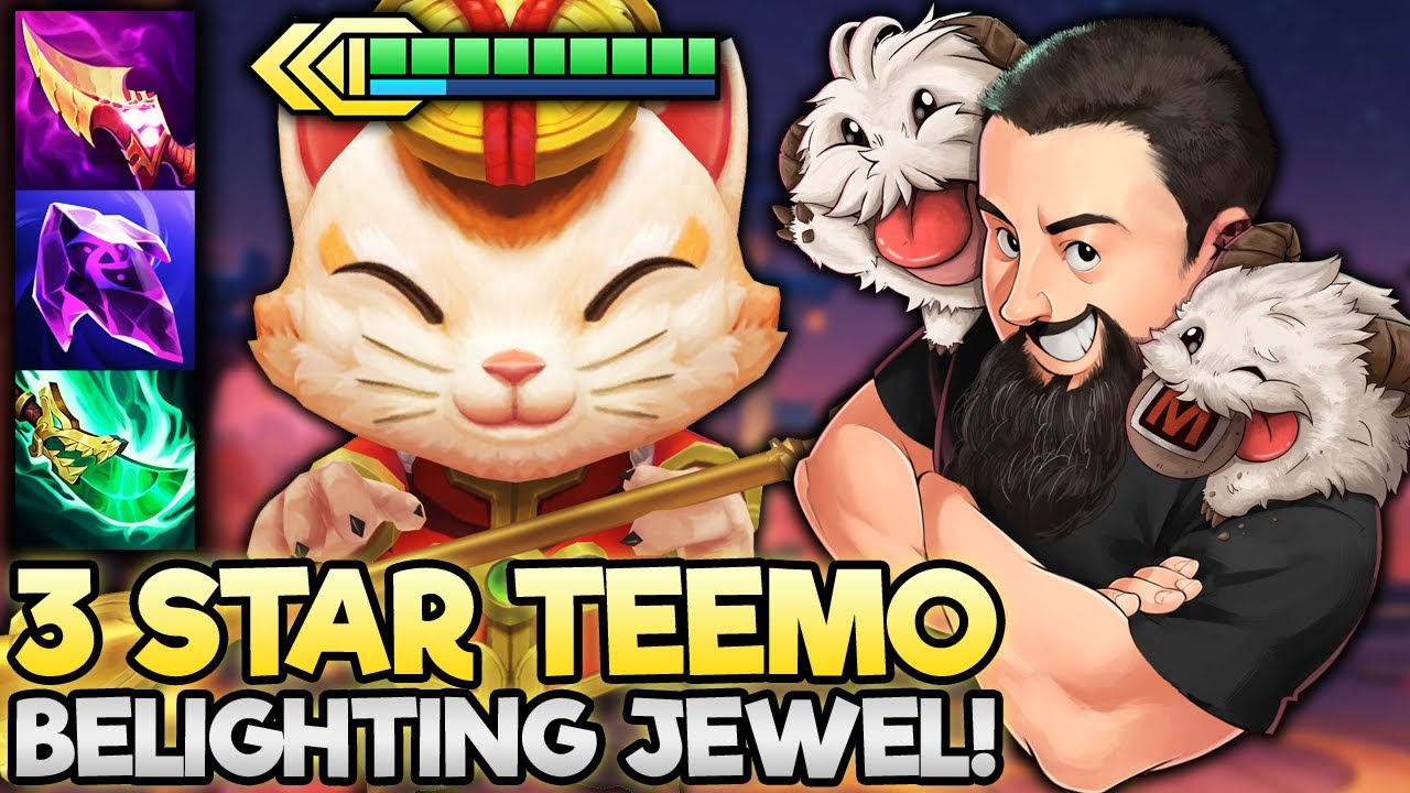 3 Star Teemo - Say Goodbye to ALL of Your Magic Resist!! | TFT Inkborn ...
