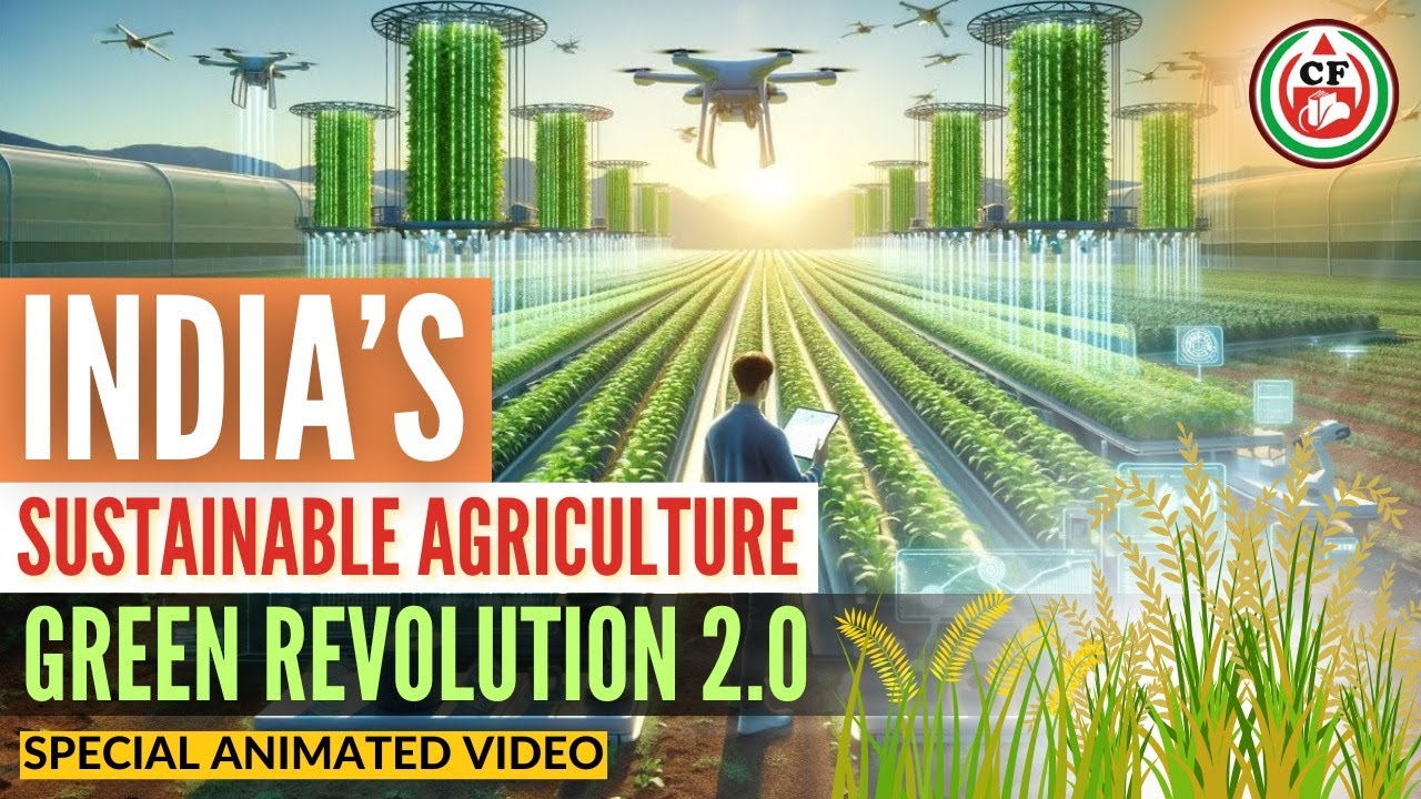 GREEN REVOLUTION 2.0 | INDIA'S SUSTAINABLE AGRICULTURE | THROUGH ANIMATION | JAY SHARMA SIR ...