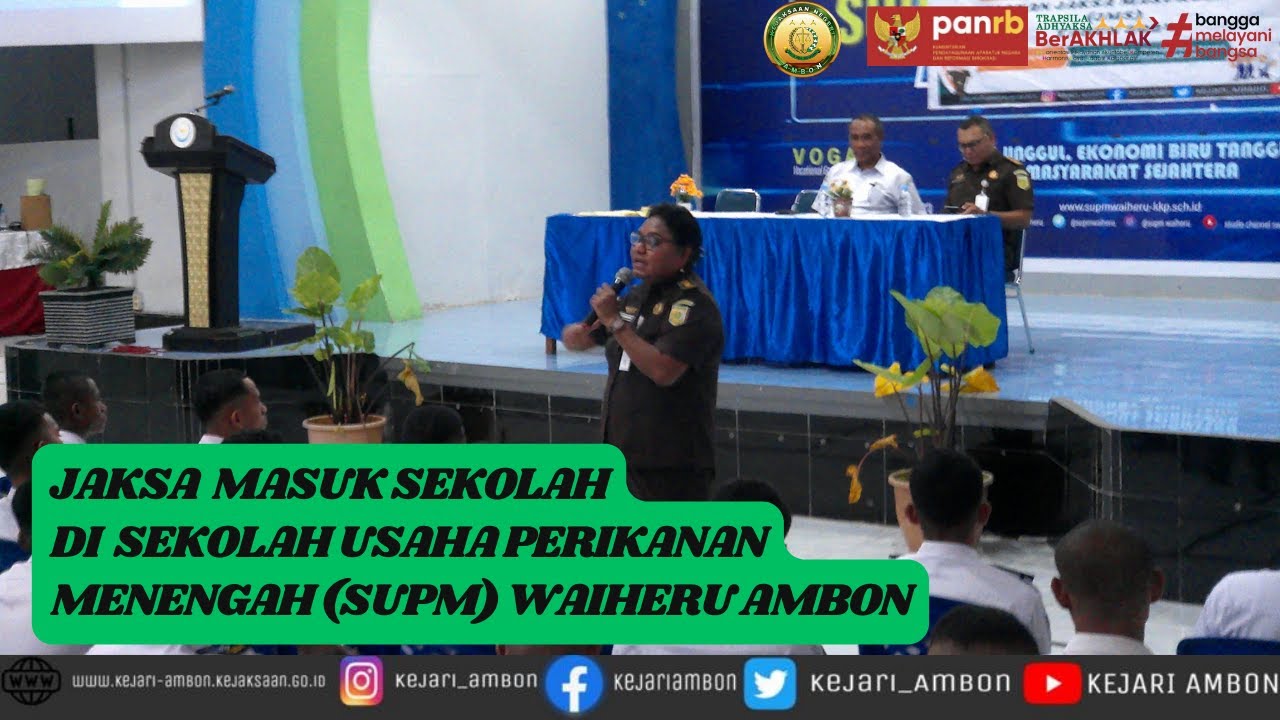 JAKSA MASUK SEKOLAH (JMS) DI SEKOLAH USAHA PERIKANAN MENENGAH (SUPM ...