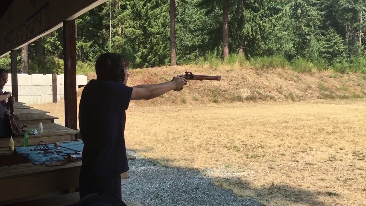 Jim Chambers Flintlock Pistol - YouTube