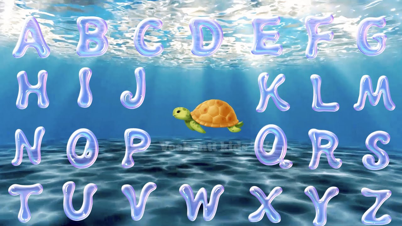 Turtle song Now I know my ABC,Next time won't you sing with me | kids ...