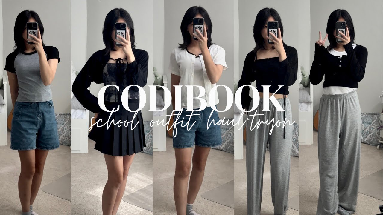codibook haul + try-on ˙˚ʚ(´ `)ɞ˚˙ - YouTube