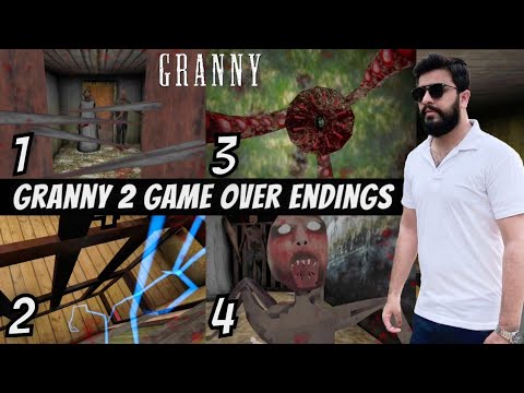 Granny Chapter 2 All Game Over Endings | Game Over Scenes - YouTube