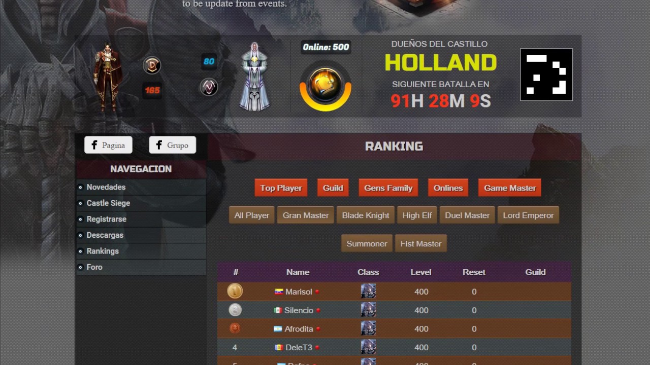 MuCore 2017 Template - Stylo - MuOnline - Modulos MU! En Venta!! - YouTube