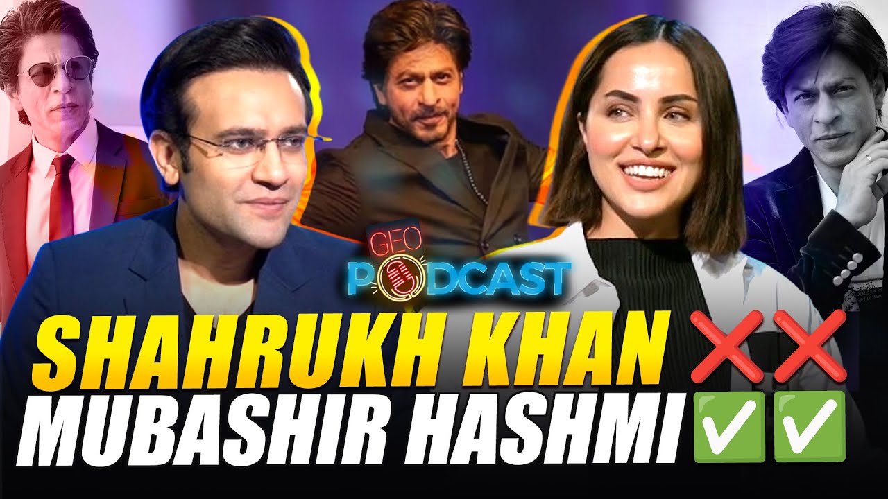 Mubashir Hashmi's acting as Shahrukh Khan! - Nimra Khan - Geo Podcast ...