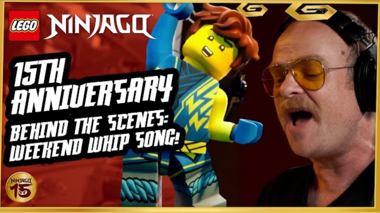 Watching the Ninjago Behind The Scene footage of the 15 Anniversary ...