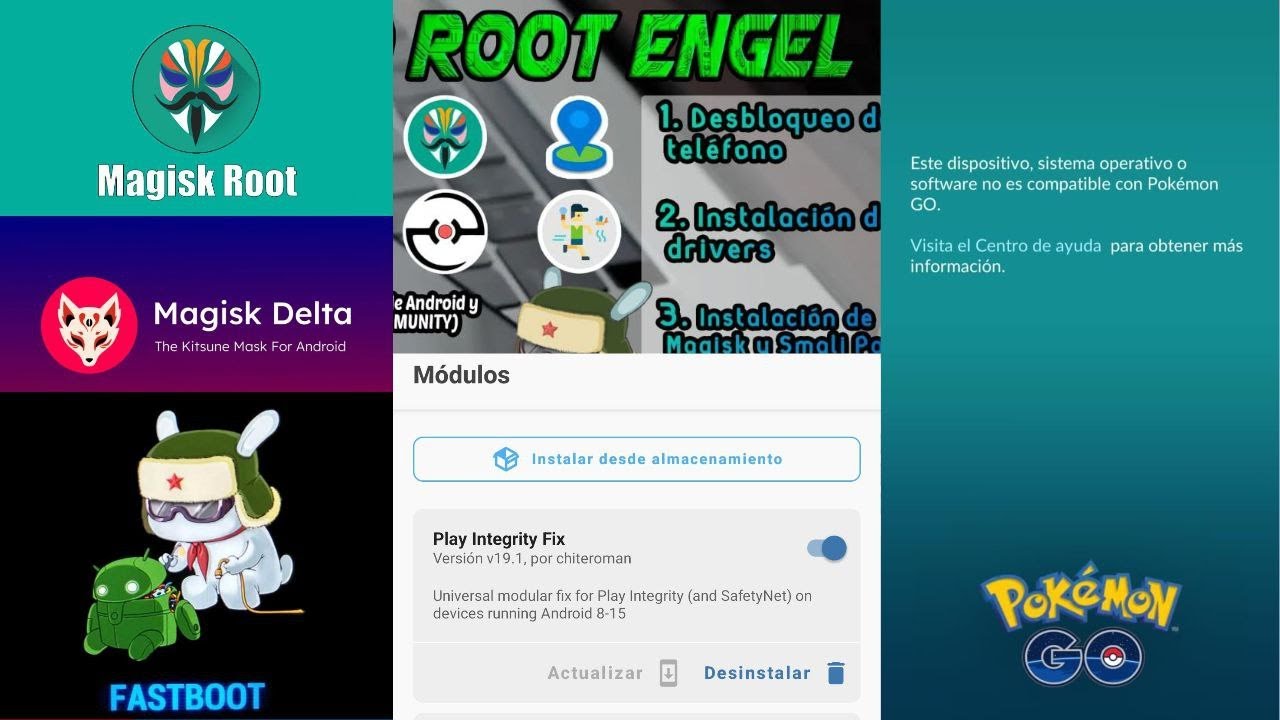📌🚨⚠️ Play Integrity Fix (PIF) Solución Sistema operativo o software no ...