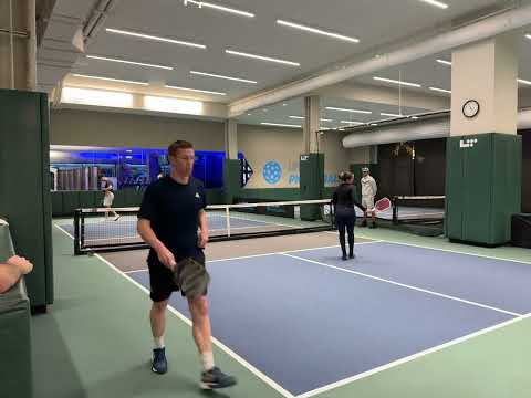 4.5+ winter moneyball tourny semifinals Kristina Breisacher/Jun Jeon Vs ...