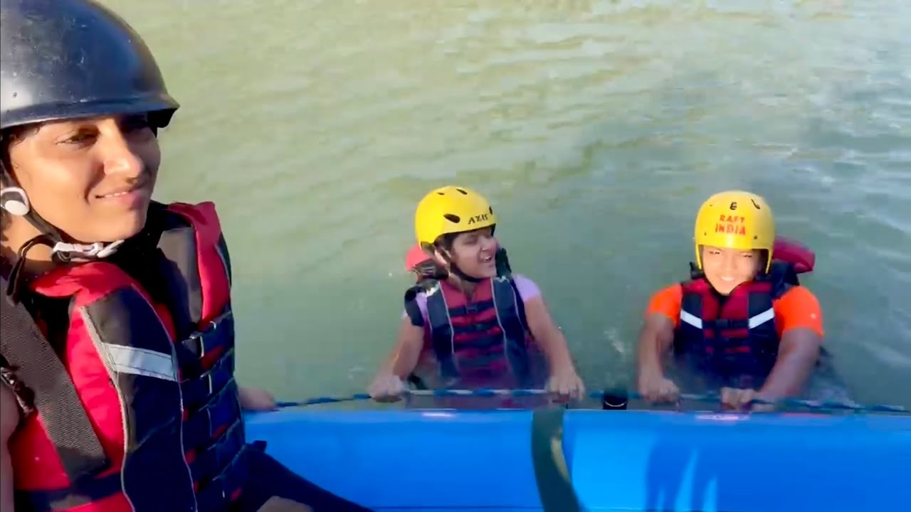 First-time River Rafting Experience in Ganga River at Rishikesh 👌👍 ...
