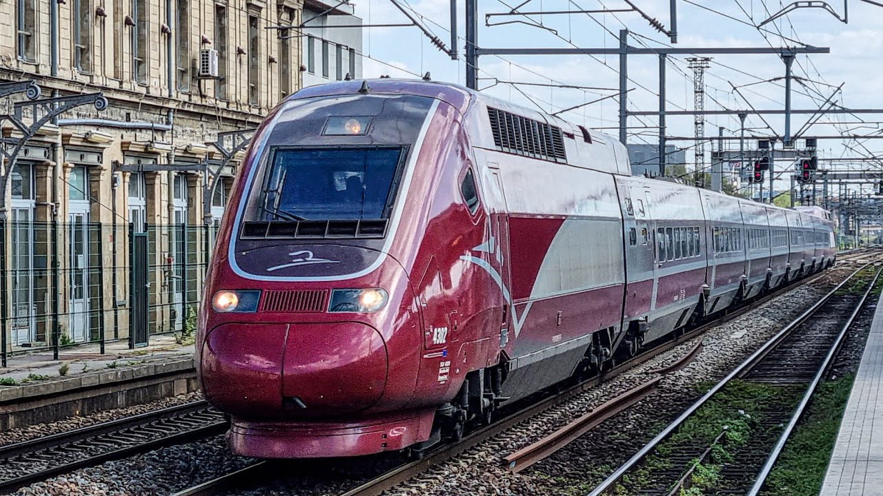 TGV Eurostar,Thalys,Pos,Réseau,Ouigo et Duplex lancé à 300km/h sur la ...
