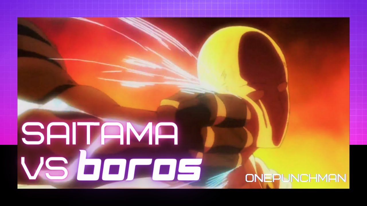 Saitama Vs Boros Final Scene - One Punch Man AMV - YouTube