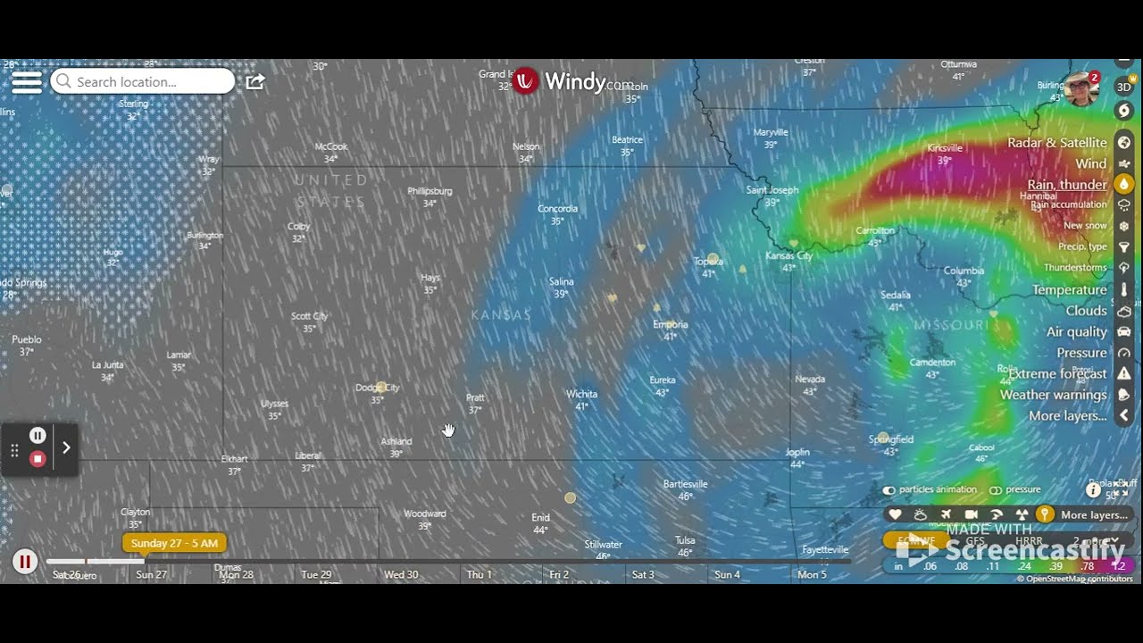 11-26-22 Rain Loop - YouTube