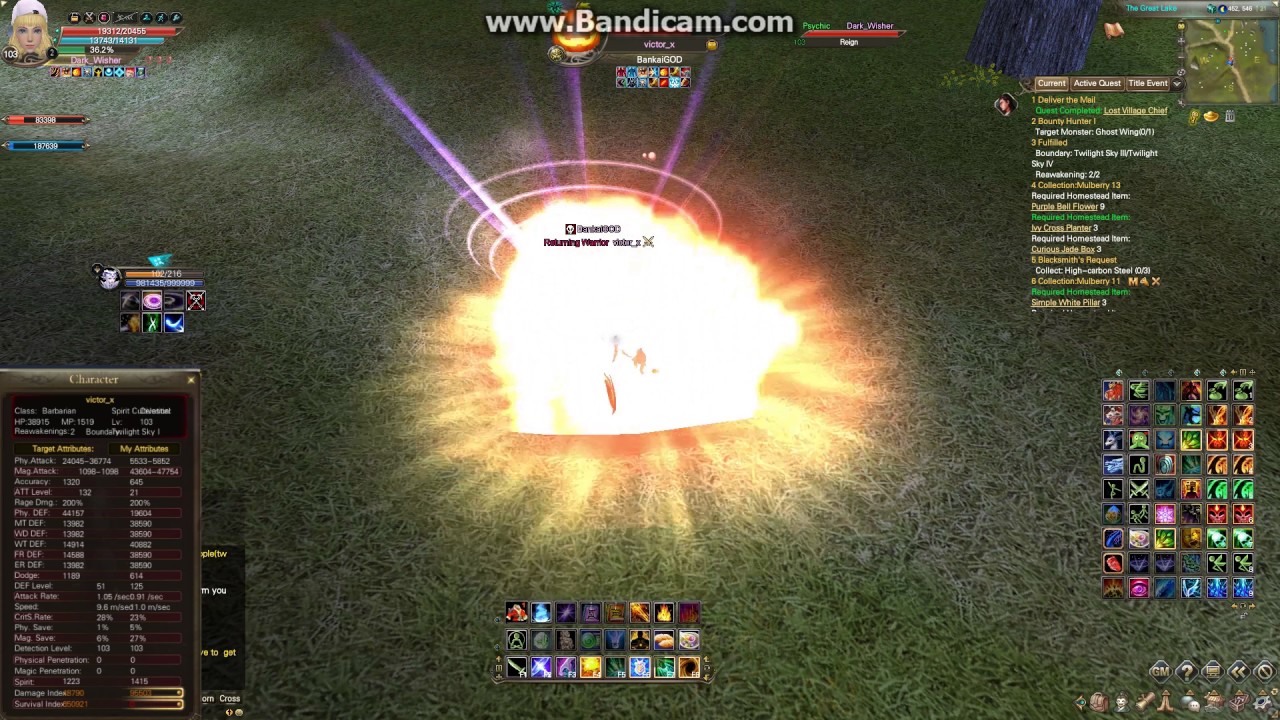 Perfect world international ( Psychic Vs Barb) 1v1 - YouTube