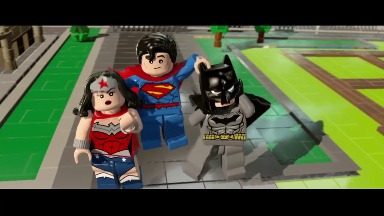 LEGO BATMAN 3 - CUTSCENES - EUROPE AGAINST IT - YouTube