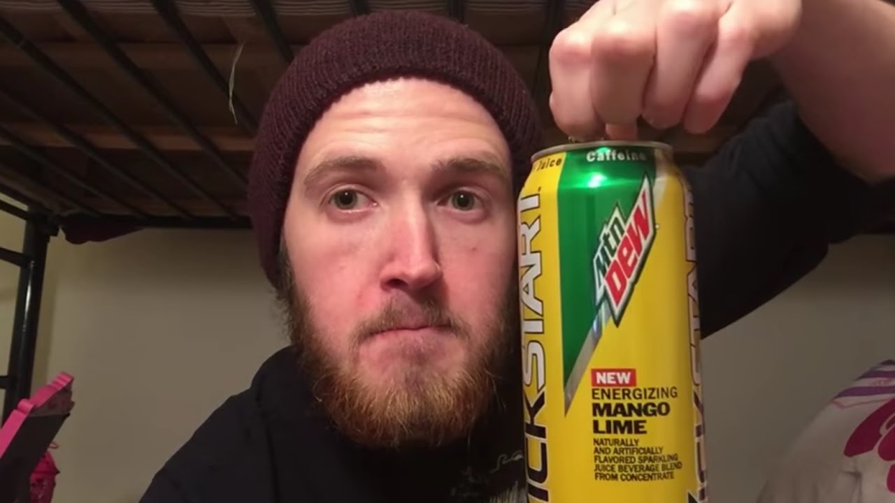 Mtn Dew® Kickstart's NEW Energizing Mango Lime Review! - YouTube