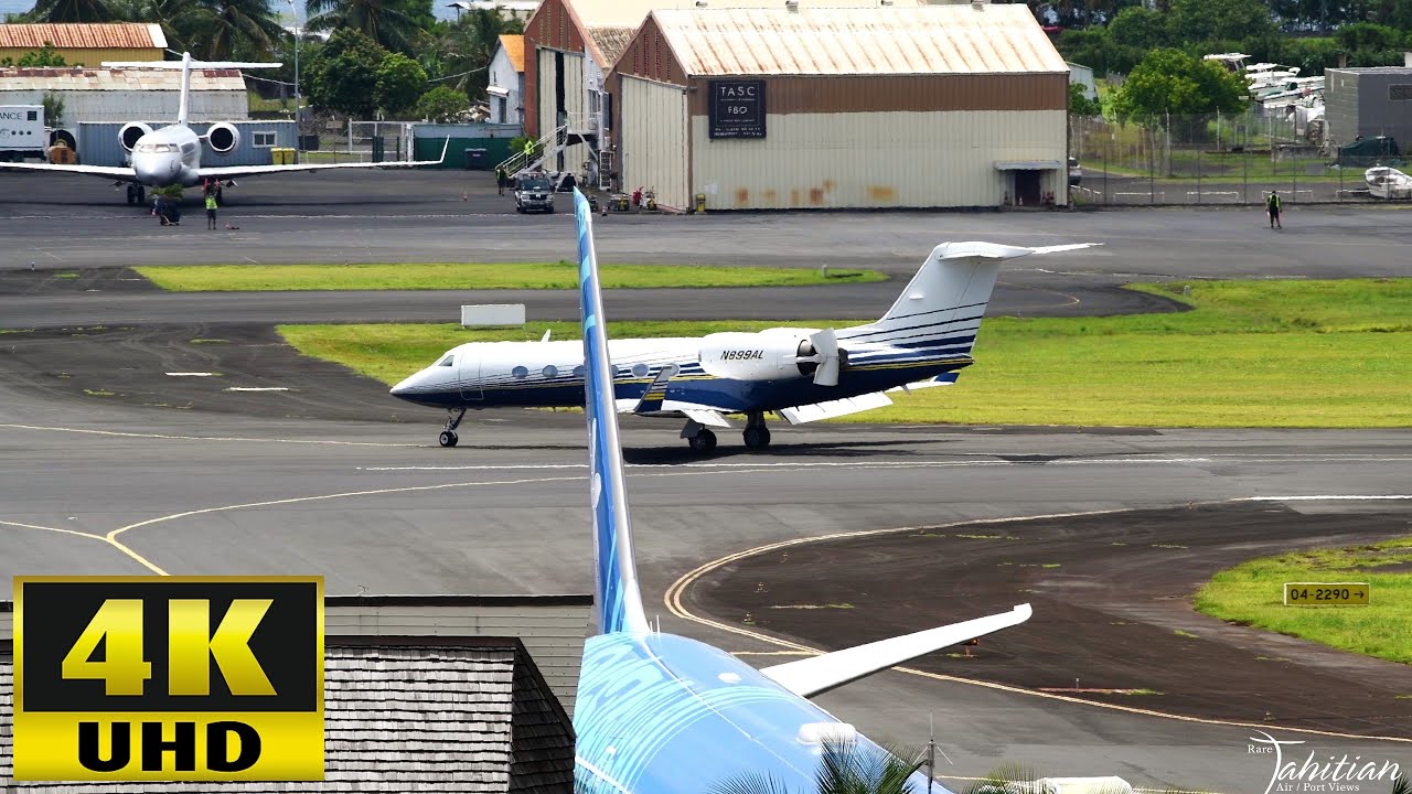 February 26, 2021 : Gulfstream IV reg N899AL was seen landing at Tahiti ...