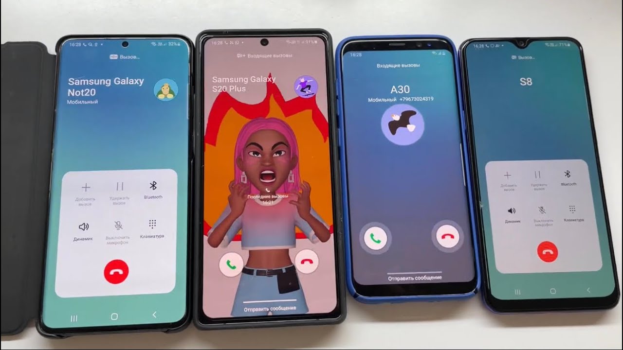 Incoming Call Hold + Outgoing Calling View Samsung Galaxy Top Models ...