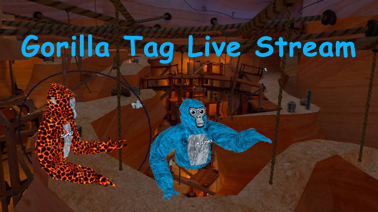 Gorilla Tag Live Stream (T25 Competitive Team Tryouts) - YouTube