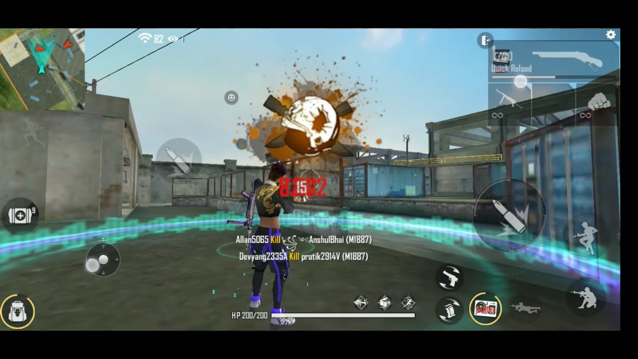 FREE FIRE ONE SHOT HEADSHOT - YouTube