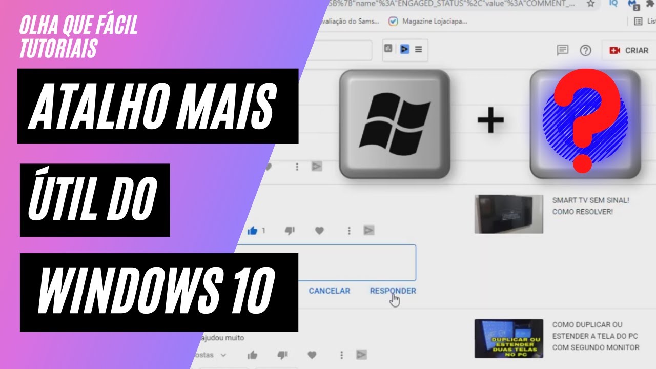 ATALHO WINDOWS + V É MUITO ÚTIL... HISTORICO da AREA DE TRANSFERENCIA ...