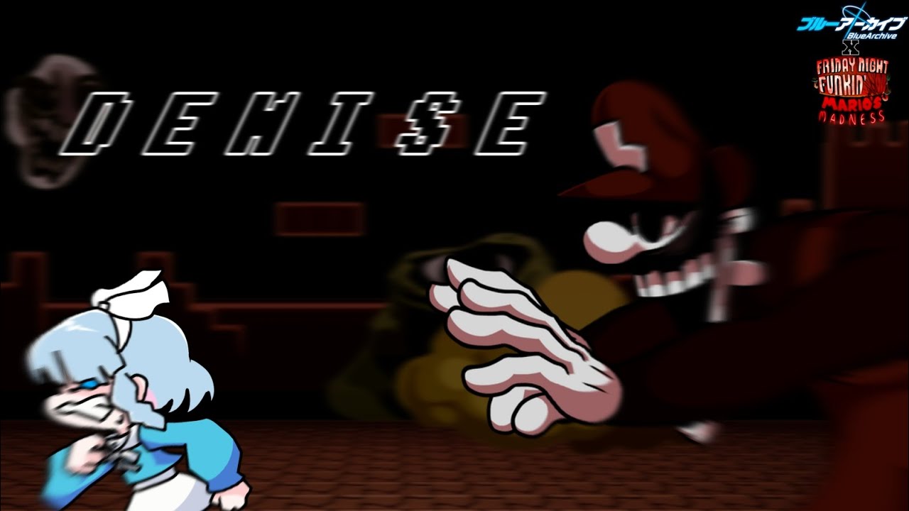 FNF Arona vs. MX part 2 | Demise Cover | Blue Archive X Mario's Madness ...