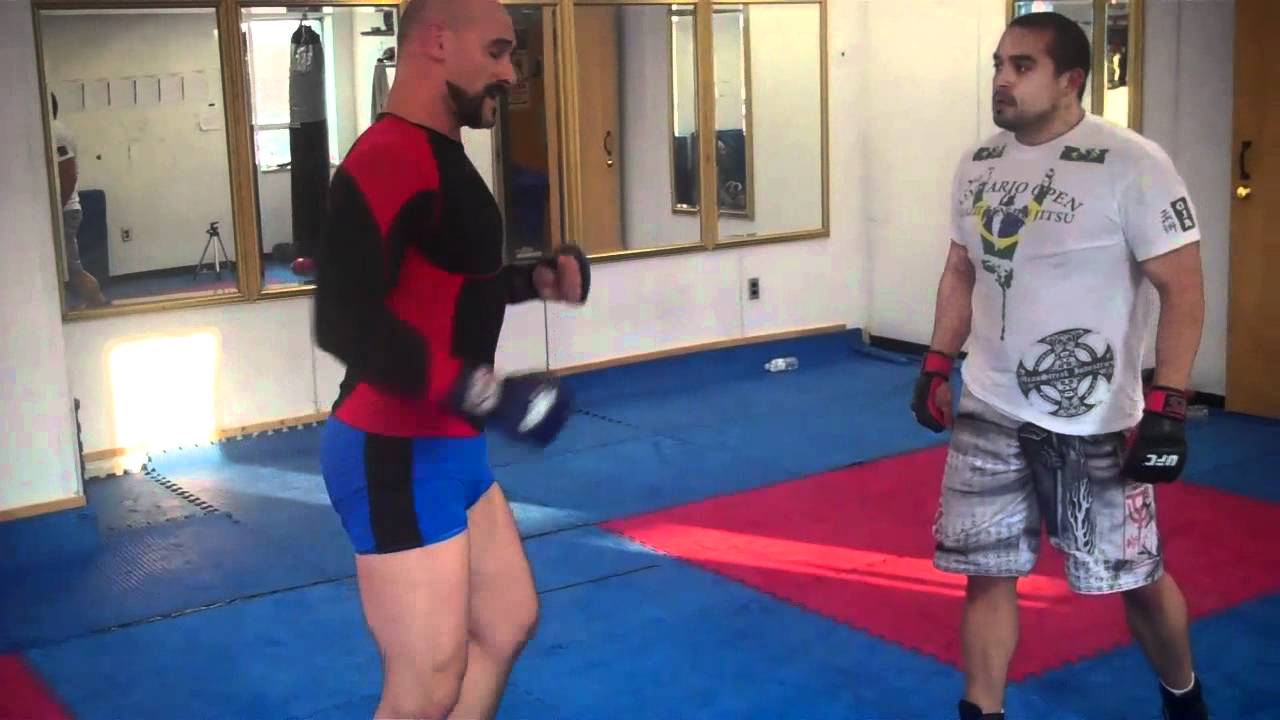 Over hand Cross to Takedown (MMA technique) - YouTube